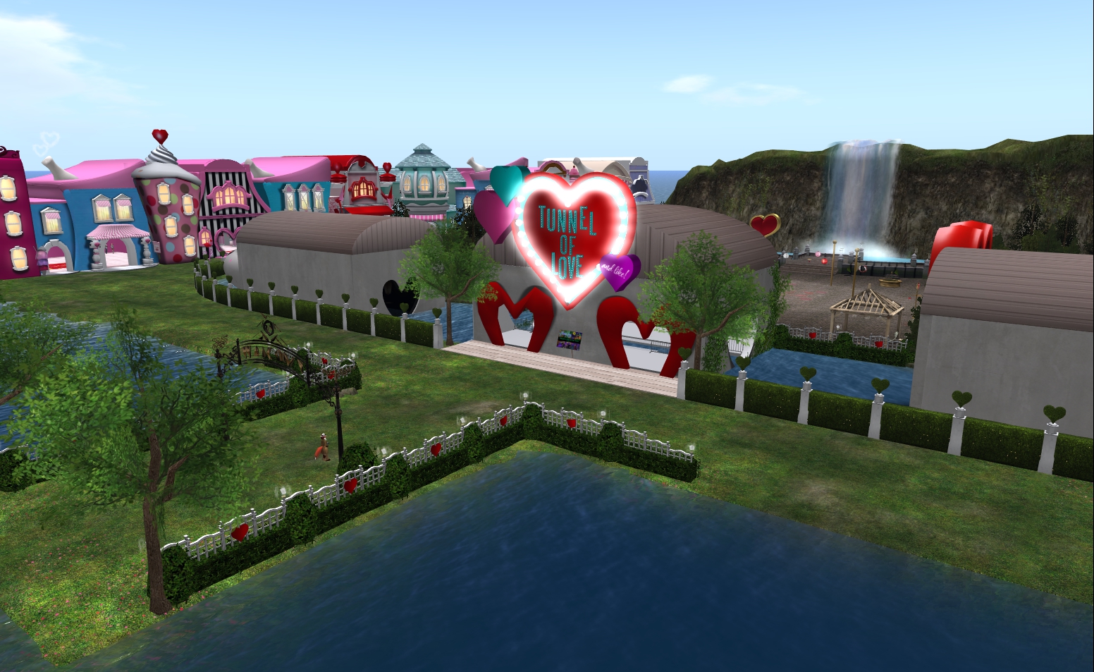 Second Life Newser: Valentine Town