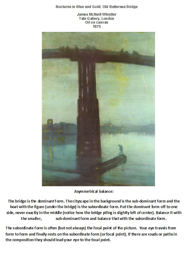 The Helpful Art Teacher: Asymmetrical Balance: Creating dynamic ...