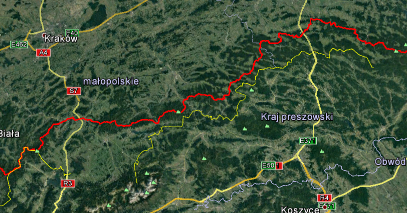 Podróże z buta - w podróży za marzeniami : GSB - Główny Szlak Beskidzki