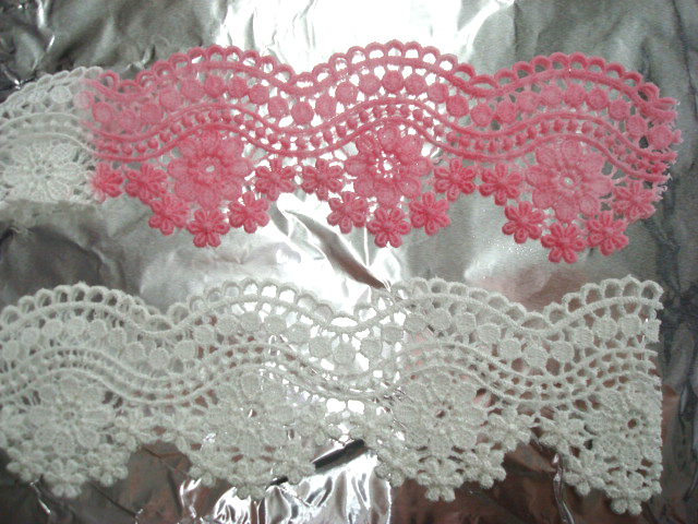 DIY Tutorial: Dying Lace Trim
