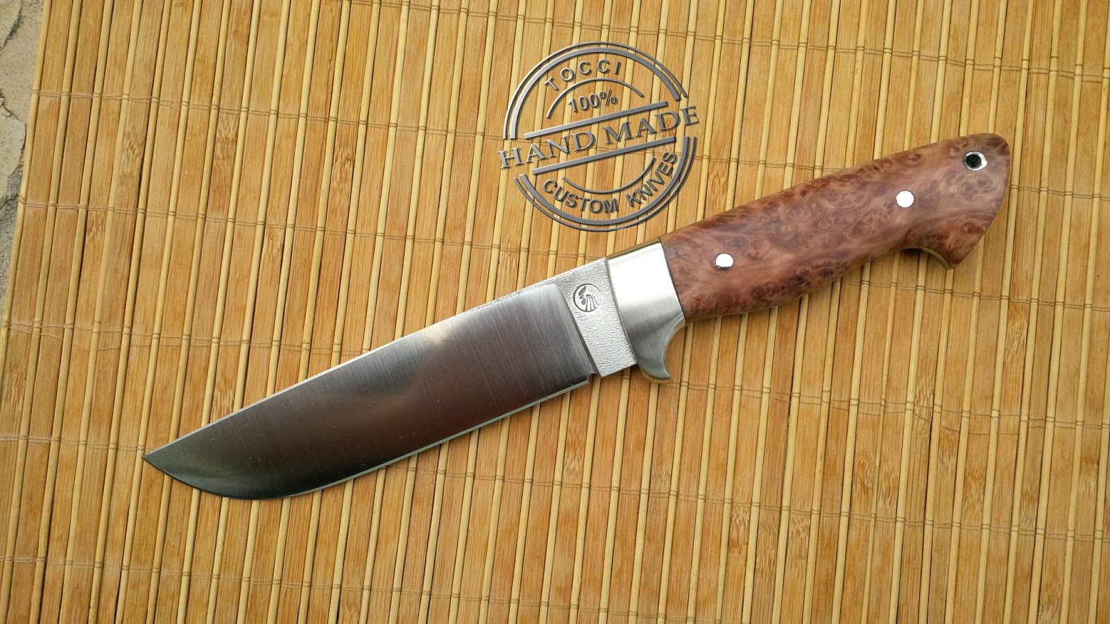 Нож "Бизон"-стомана D2! Handmade "Bison" Knife-D2 Steel! | ©Tocci ...