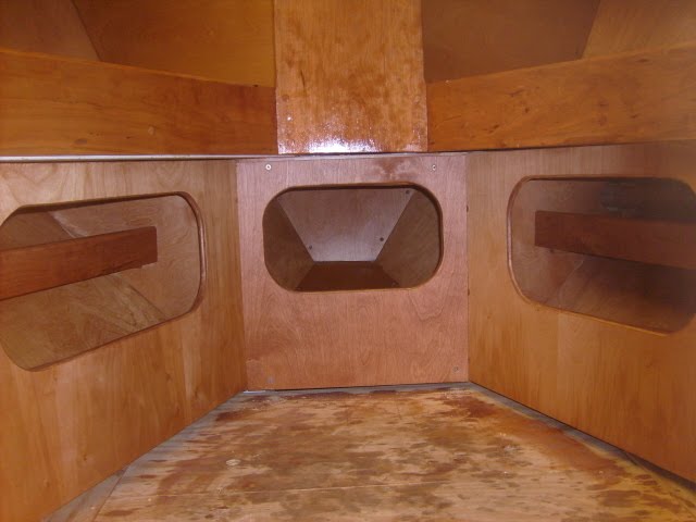 Conall's Boat Build: Guest cabin updated #3 - Storage