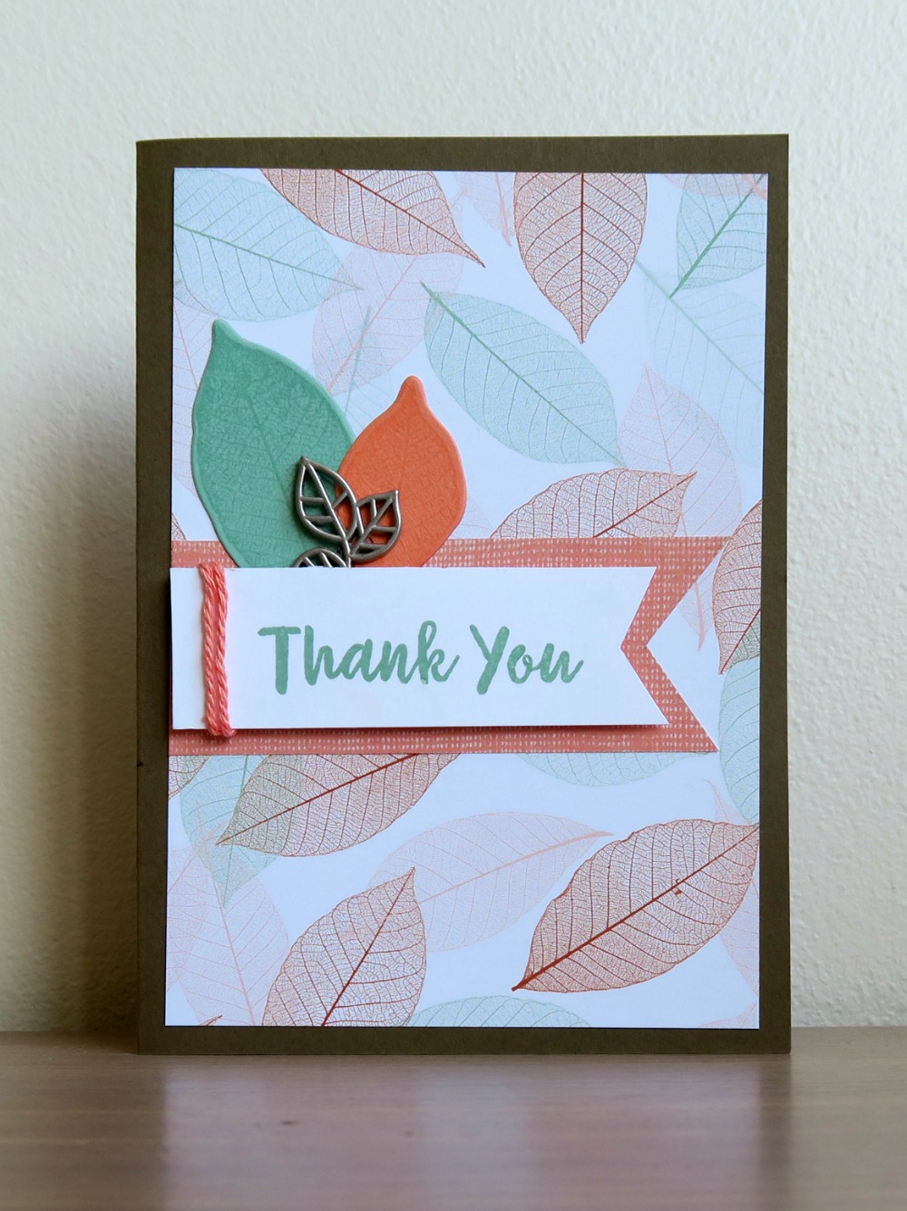 Paper Daisy Crafting: Rooted in Nature Thank You card from Stampin' Up!