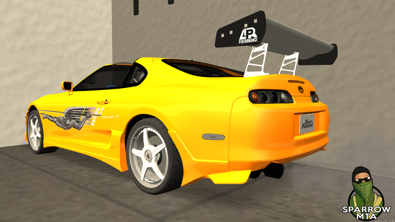 MTA SA Fast & Furious Toyota Supra Araba Script / Paul Walker Skin Script