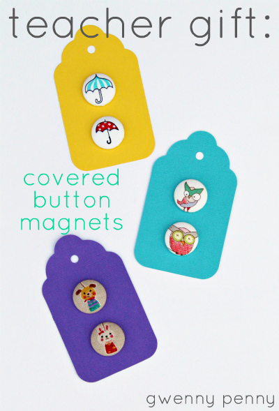 Gwenny Penny: Covered Button Magnets (A Mini Tutorial)