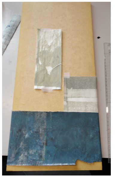 zotvanletters: rice paper collage