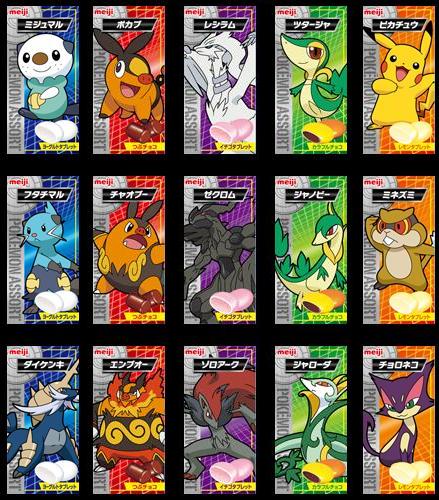 All About Pokemon Figure (AAPF): Pokemon Big Gum/Assort Candy (Meiji)