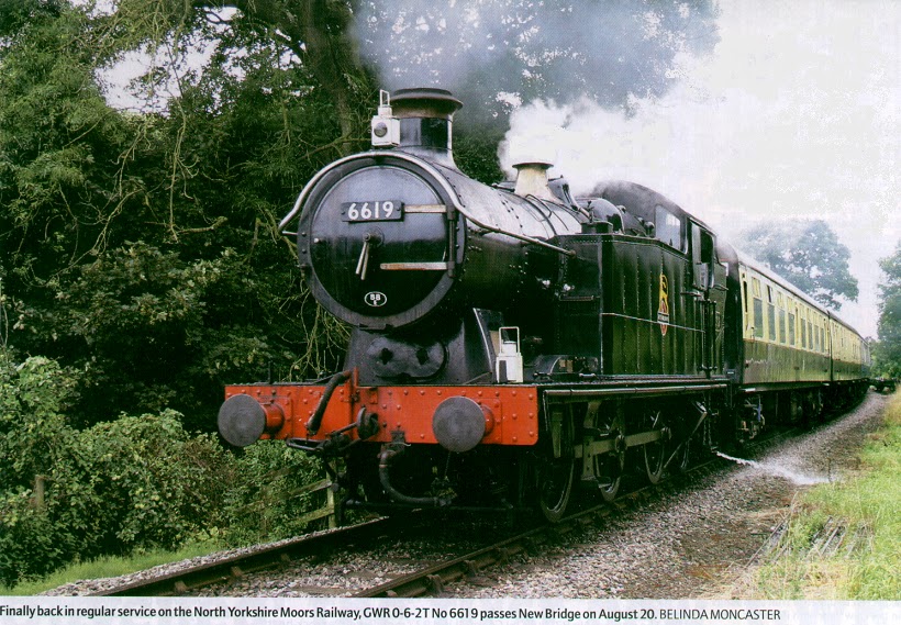 Steam Memories: GWR 6619