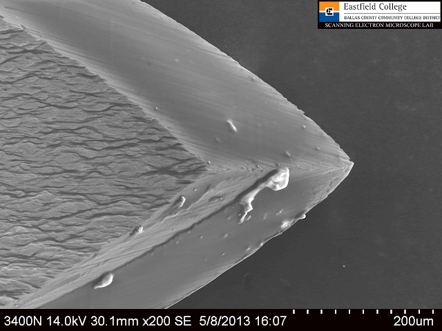 Scanning Electron Microscope Blog: How Sharp is a Hypodermic Needle?