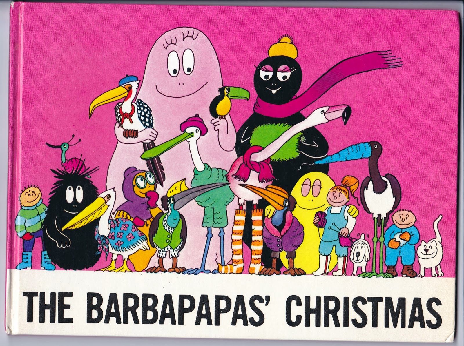 Vintage Books for the Very Young: The Barbapapas' Christmas