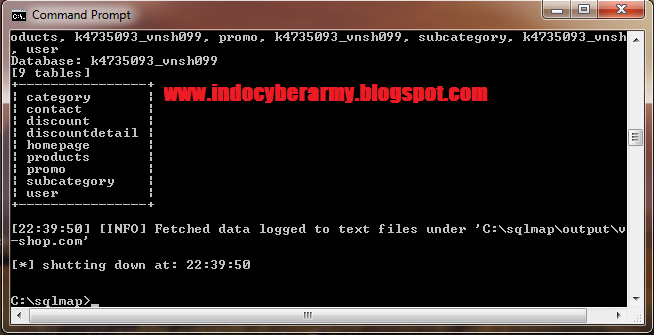 Deface Dengan SQLMAP di WINDOWS 7 | Cyber World JKT48