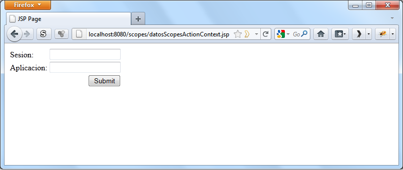 Tutoriales de Programacion Java: Struts 2 - Parte 4: Scopes de Objetos Web