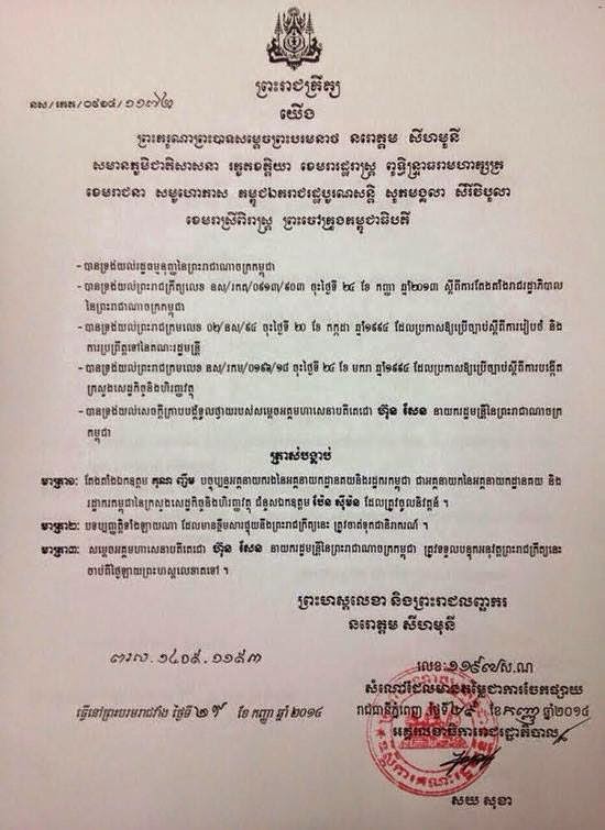 Royal Decree of Director of (GDCE) General Department of Customs and ...
