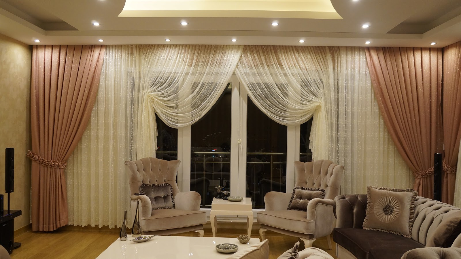 Demir Mefruşat: Perde,Duvar kağıdı,Asma tavan,Led ve Spot aydınlatma ve ...