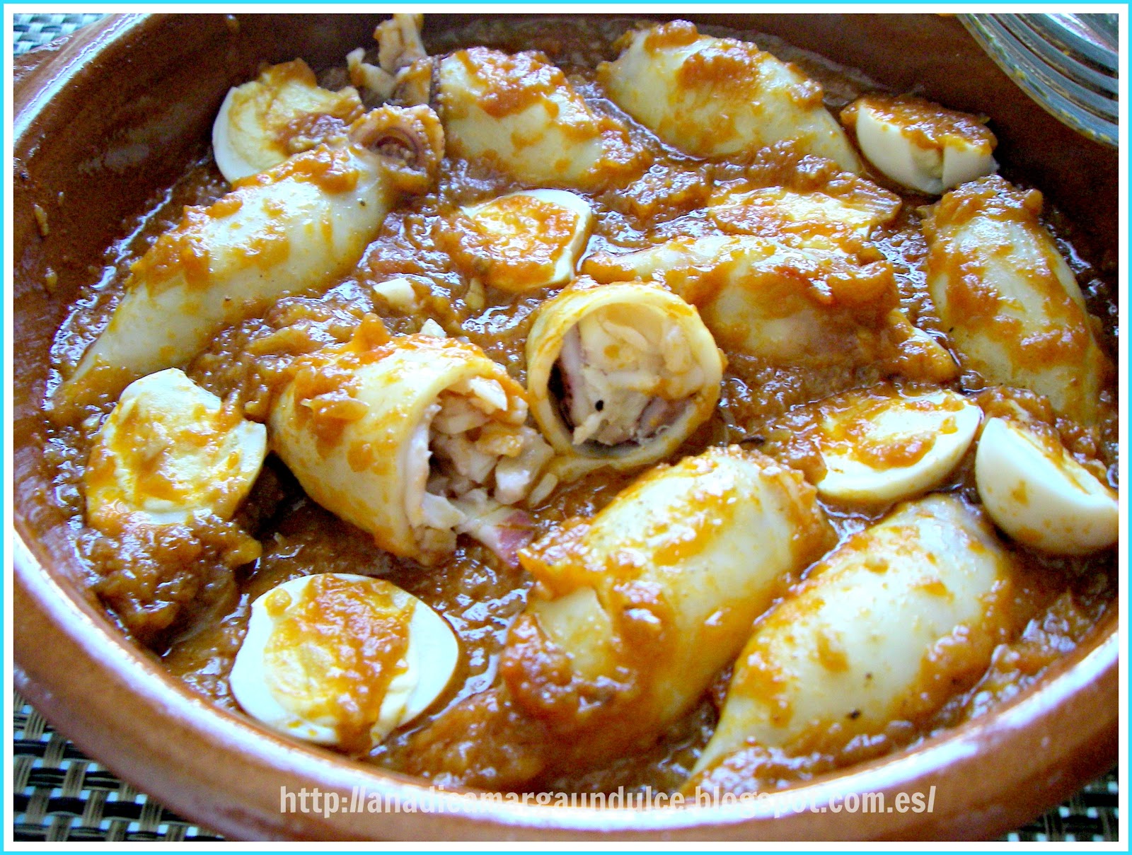 CHIPIRONES RELLENOS CON SALSA AMERICANA... y una propuesta a los Reyes ...