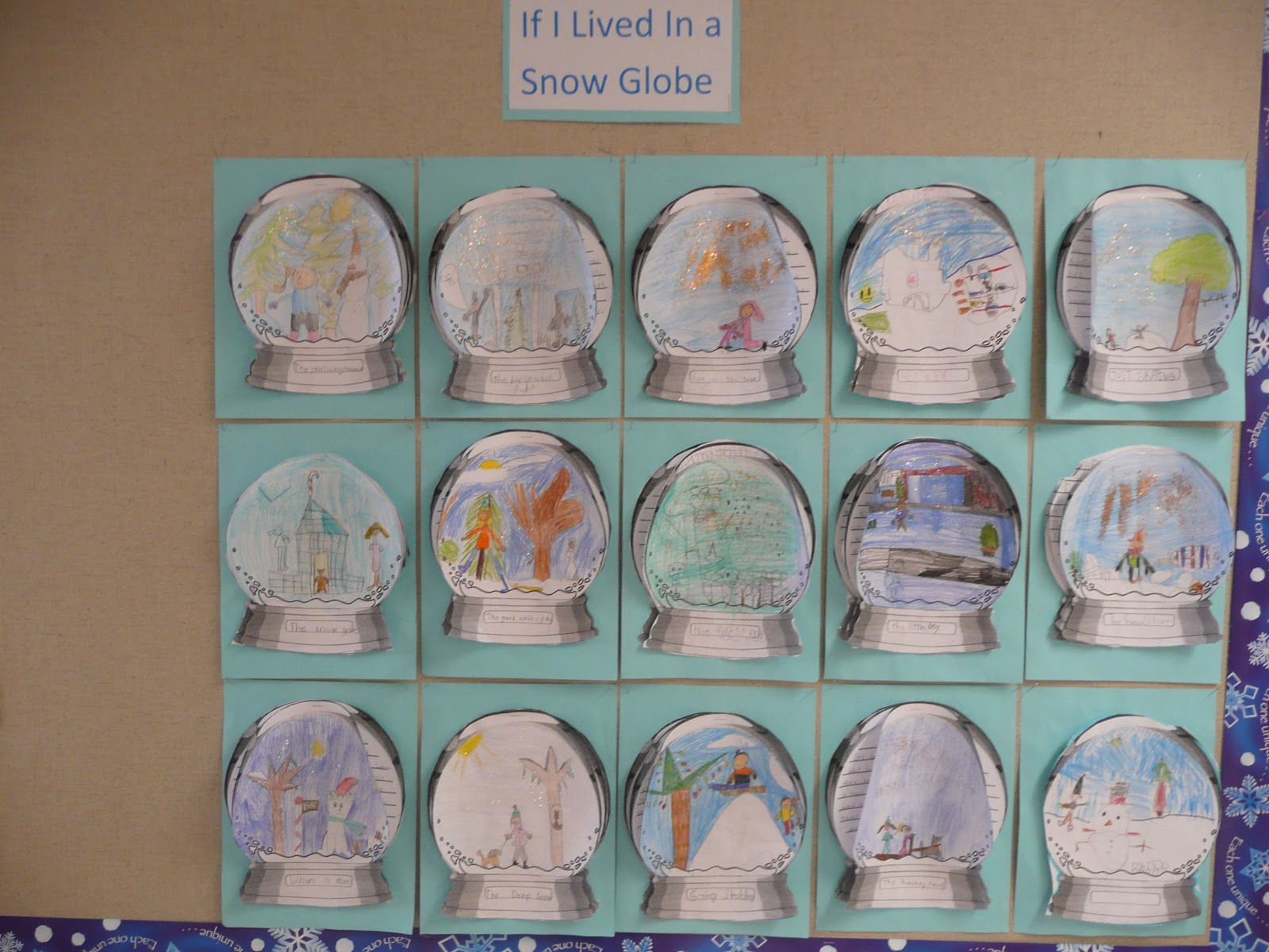 Following the Fun: If I lived in a snow globe....