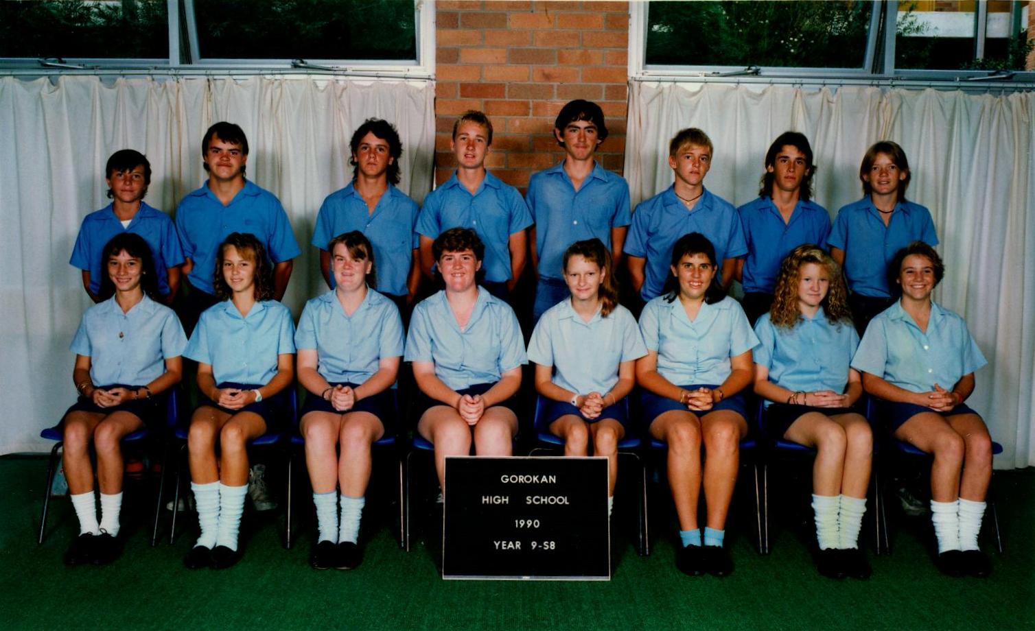 Gorokan High School: Class Photo 1990 9S8