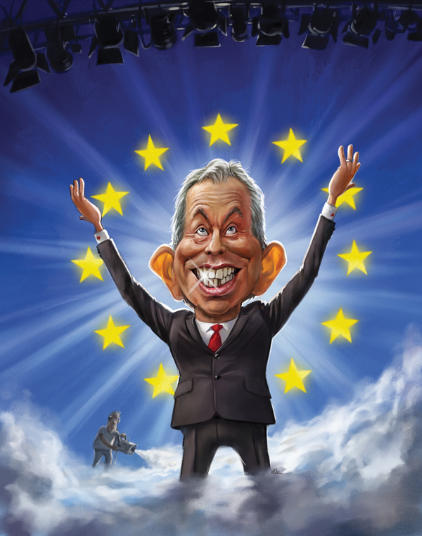BêDêZine: Tony Blair em cartoon