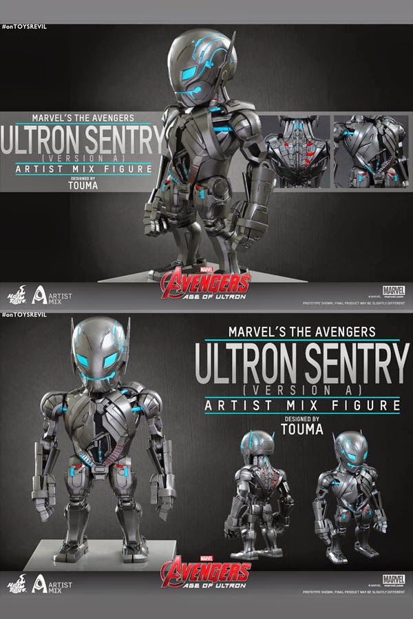 Hot Toys' Avengers: Age of Ultron: Artist Mix Figures Designed by Touma