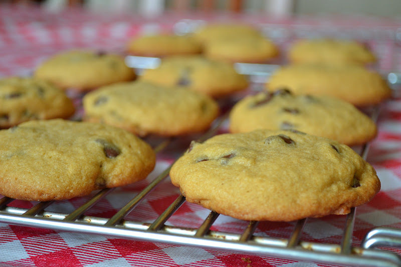 Treasuring Today: fresh from the oven // chocolate chip cookies