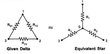 Delta Star Transformation