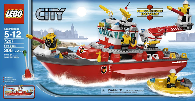 LEGO City Fire Ship (7207): LEGO City Fire Ship (7207)
