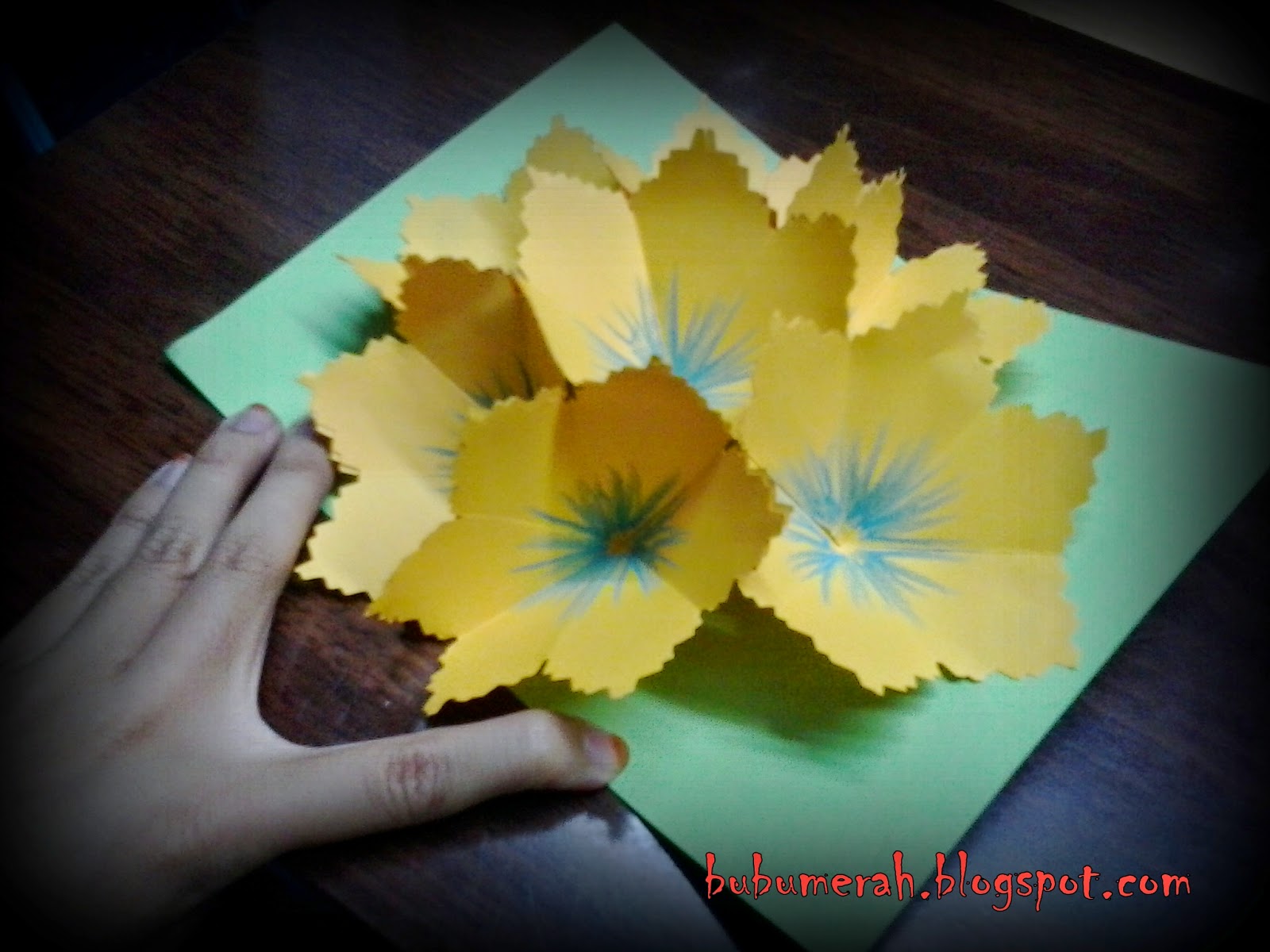 bubumerah.blogspot.com: variasi pop-up bunga