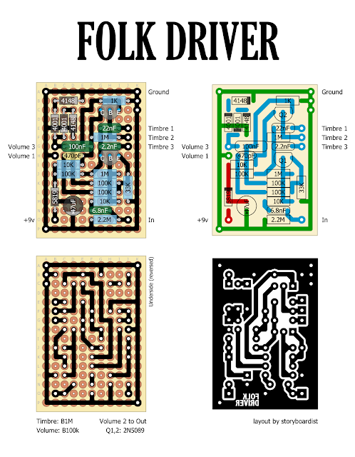 Perf and PCB Effects Layouts: Folk Driver