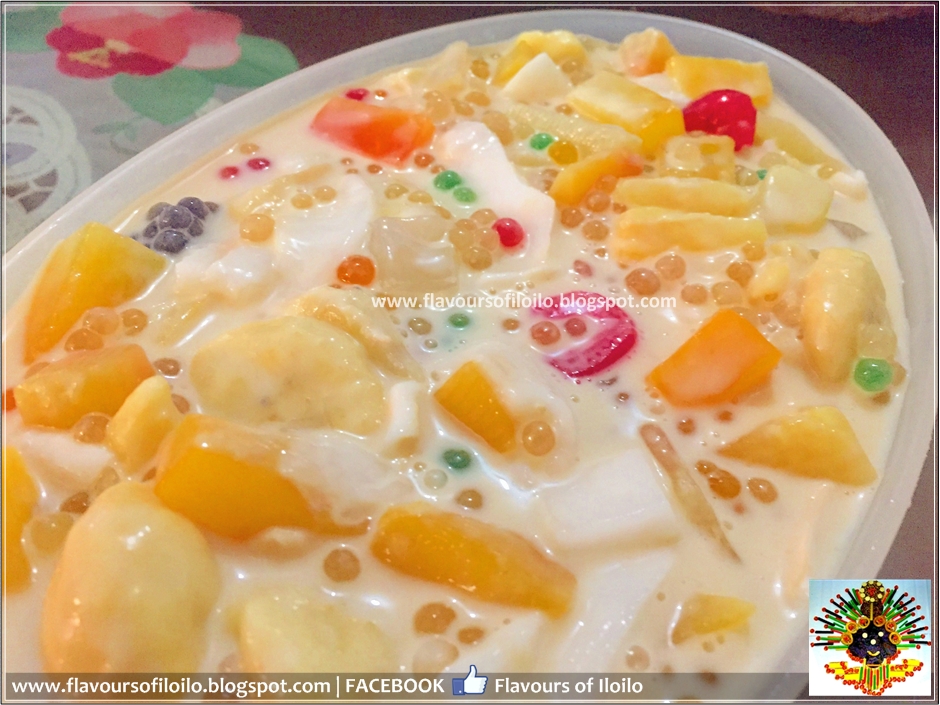 Creamy Sago and Fruits Salad