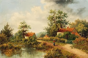 O.T. Clark British Painter 1850-1921