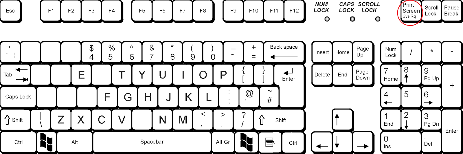 Como Tirar Print/Print Screen