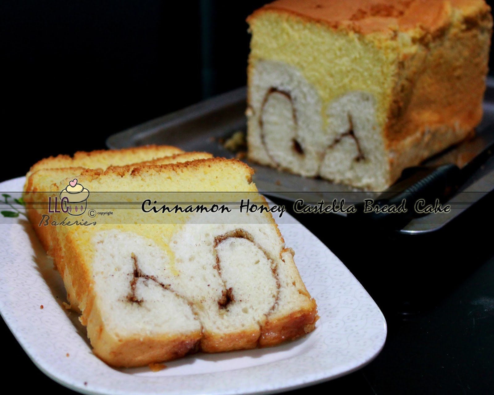 LLC Bakeries: Cinnamon Honey Castella Bread Cake