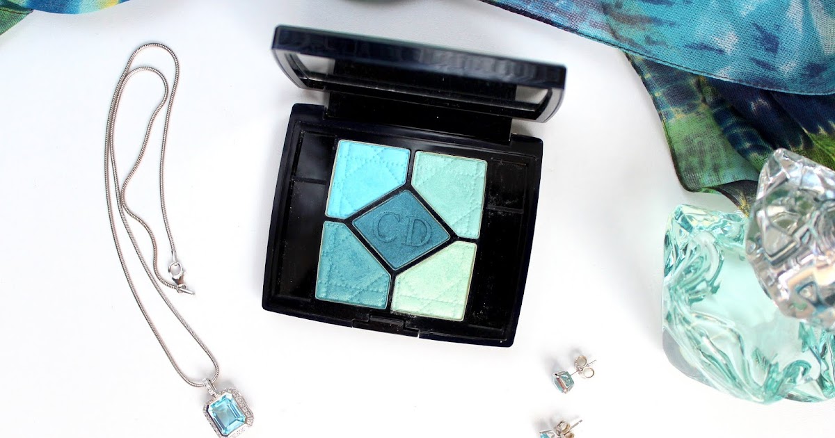 Shopping my stash │Blue Lagoon Makeup Look with Dior / Polished Polyglot