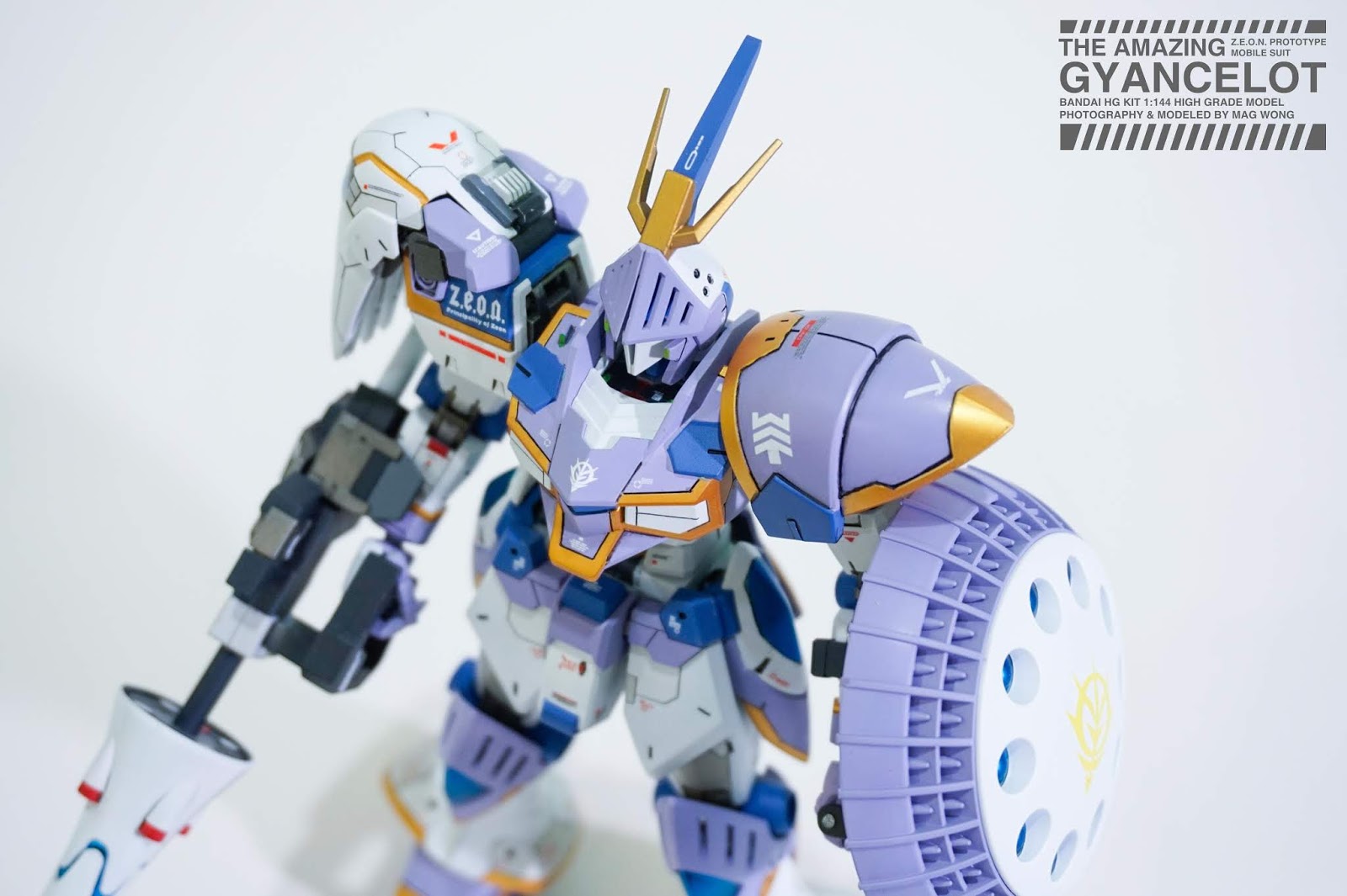 Custom Build: HGBF 1/144 "The Amazing" Gyancelot
