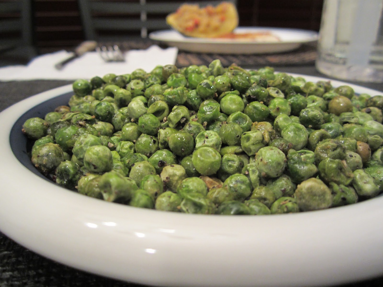 down to the core: easy peas-y