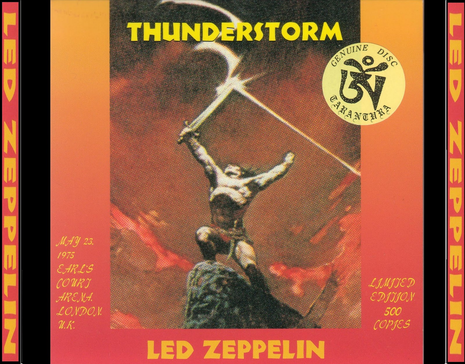 World Of BOOTLEGS: BOOTLEG : Led Zeppelin - Earl's Court, London, 23 ...