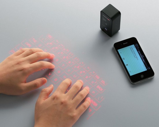 Laser Projection Keyboard