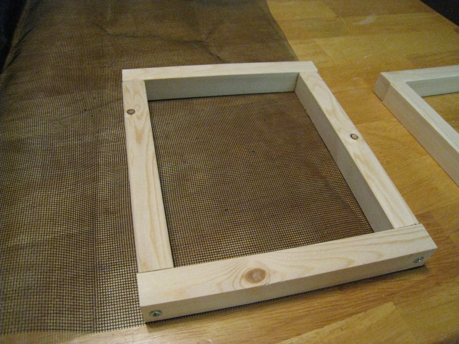 Crafts 4 Camp: How to Make a Paper Making Mold and Deckle