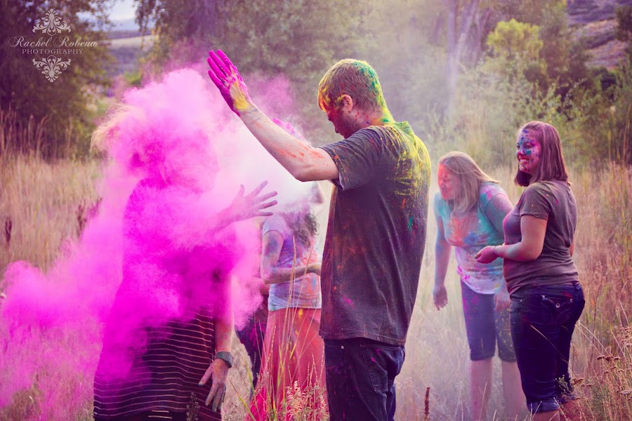 Rachel Robena Photography: Holi Powder War {blast from the past}