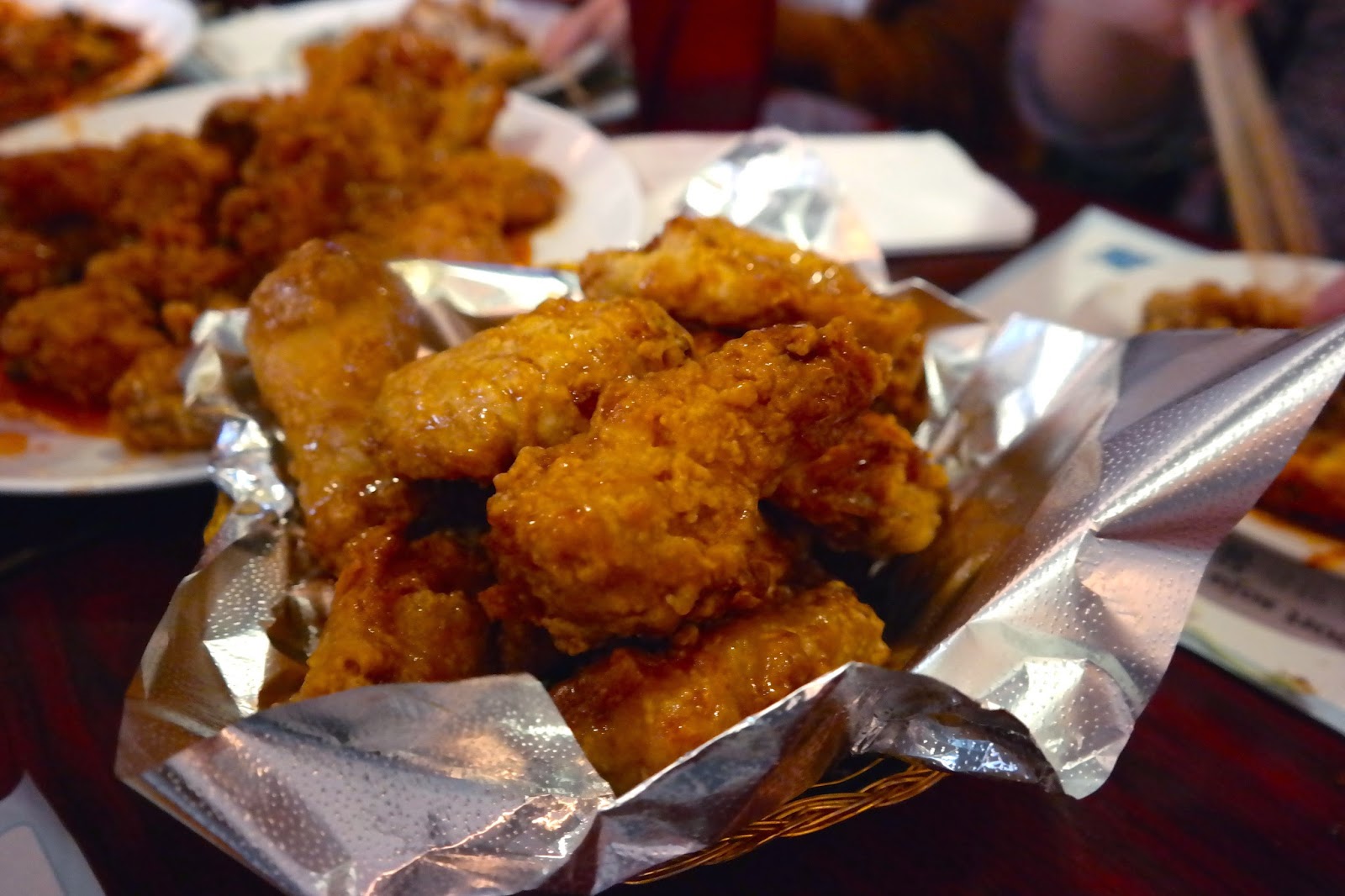 Red, Green, Blue, and Black or White: Koko Chicken (꼬꼬치킨) - [Buena Park ...