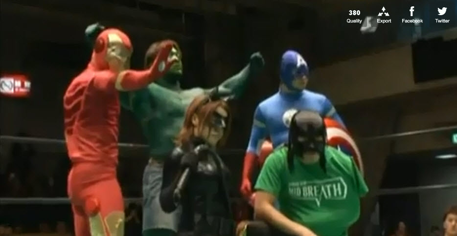 ProWresBlog: Michinoku Pro - 10 Man Space Battle