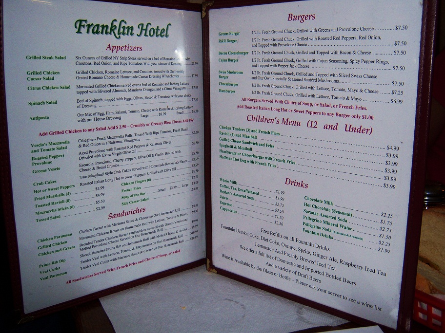 Great Food Experience at Franklin Hotel in Rome N.Y. | What's Cookin ...