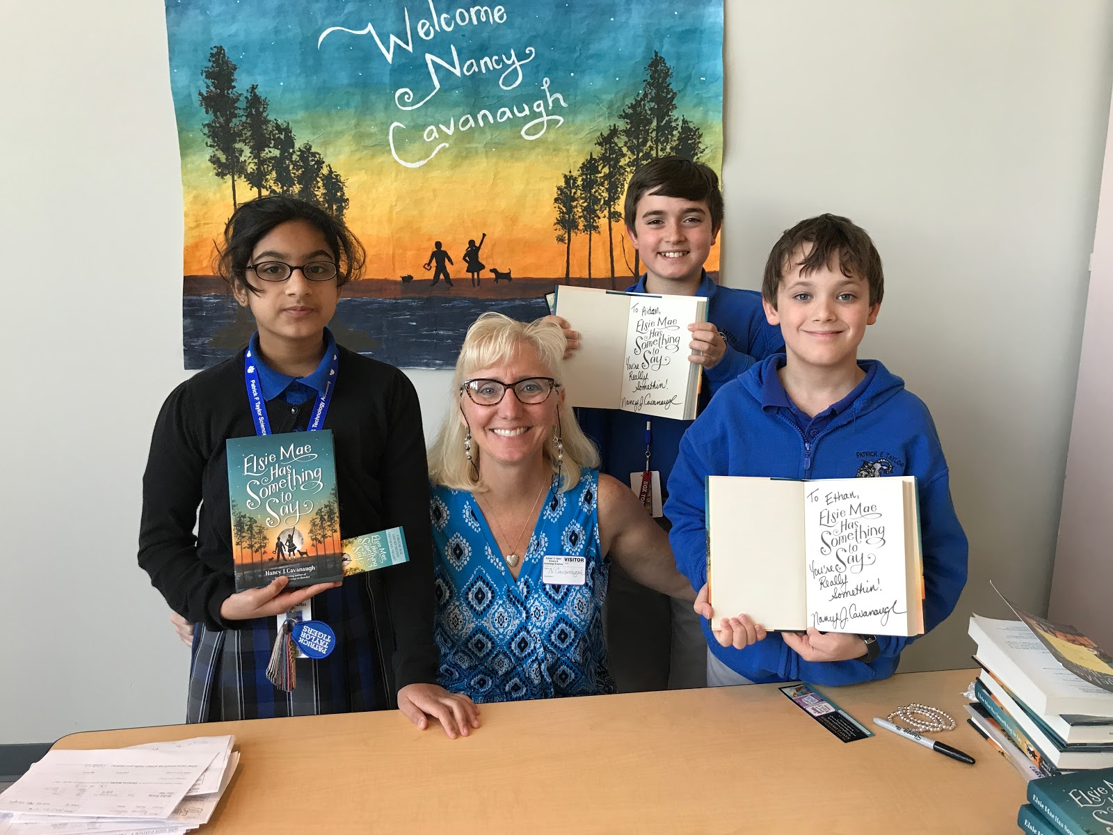 Nancy Cavanaugh Gets Students Excited about Historical Fiction