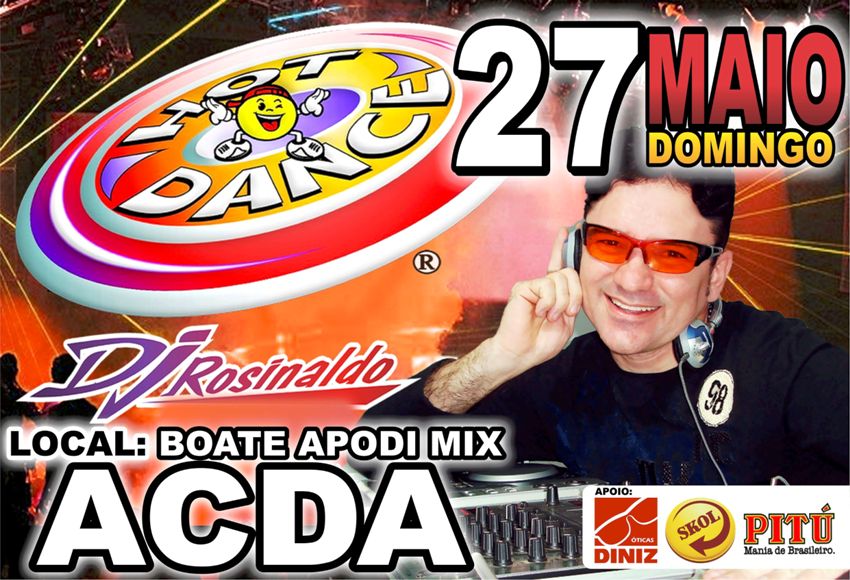 JORNAL CORREIO DO OESTE: HOJE TEM HOT DANCE NA BOATE APODI MIX NA ACDA