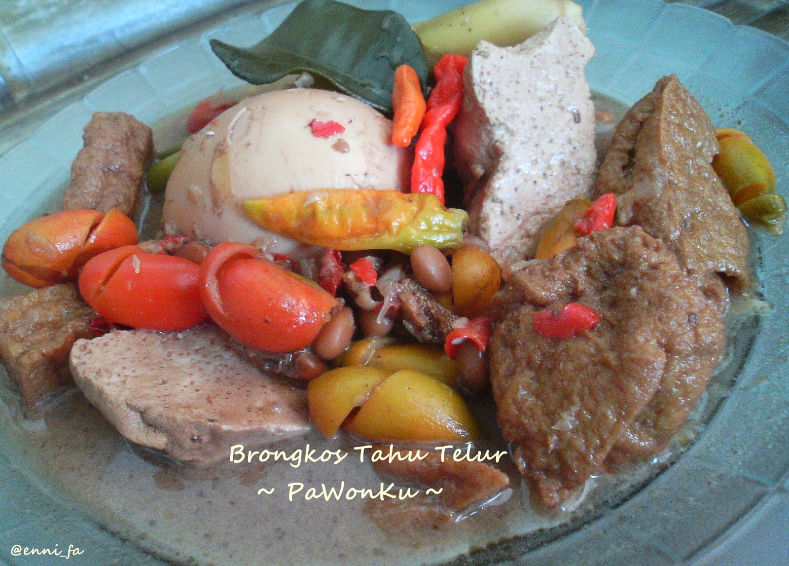@CatatanEnni_fa: Brongkos Khas Yogyakarta