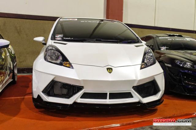 Best of Auto Car: Like the Honda Jazz Modification Lambo Face