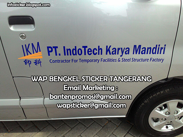Cetak Stiker Tangerang: 2016