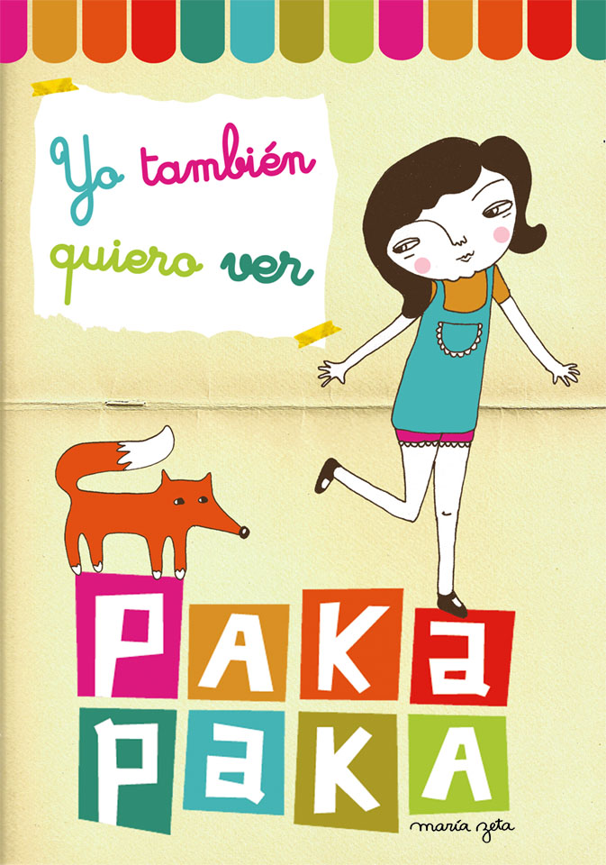 Los ilustradores también quieren Paka Paka: Maria Zeta quiere ver PakaPaka!