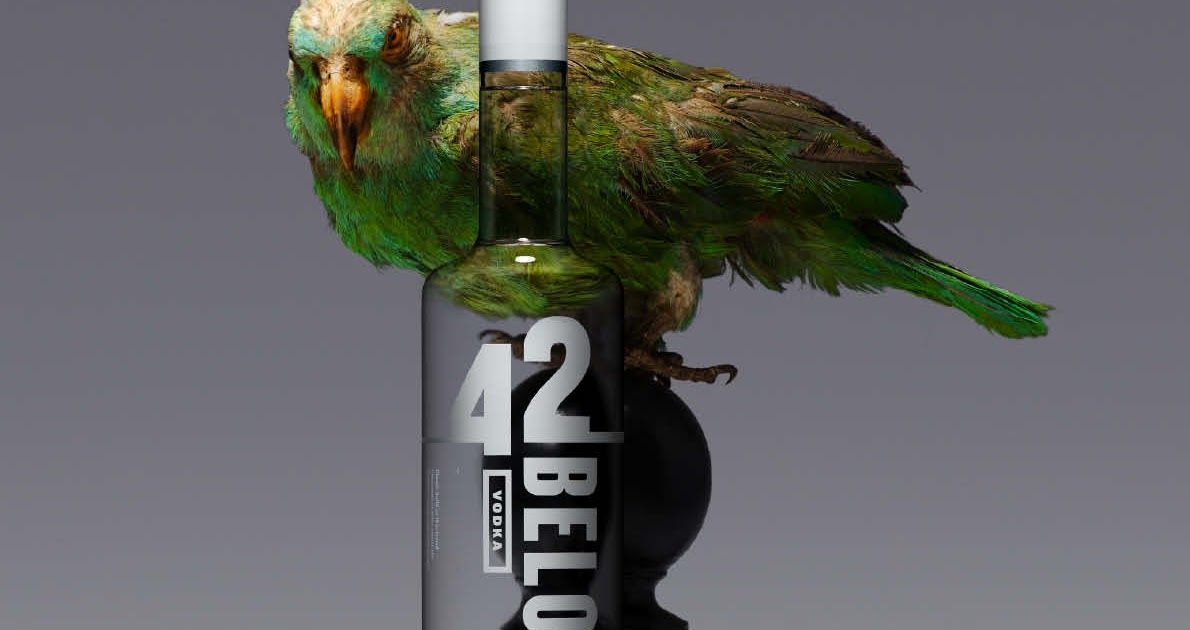 Kiwi's Angels: 42 Below Vodka Parrot Advertising