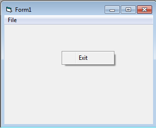 MyShareHouse: Cara Membuat Menu Pop-up Pada Visual Basic 6.0
